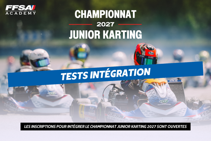 Les inscriptions aux journées de tests d’intégration du Championnat de ...